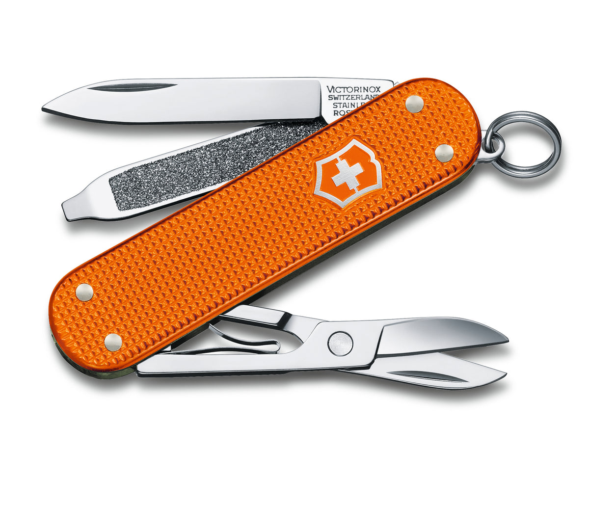 Victorinox Swiss Army Knife - Classic Alox - Tiger Orange - Limited Ed ...