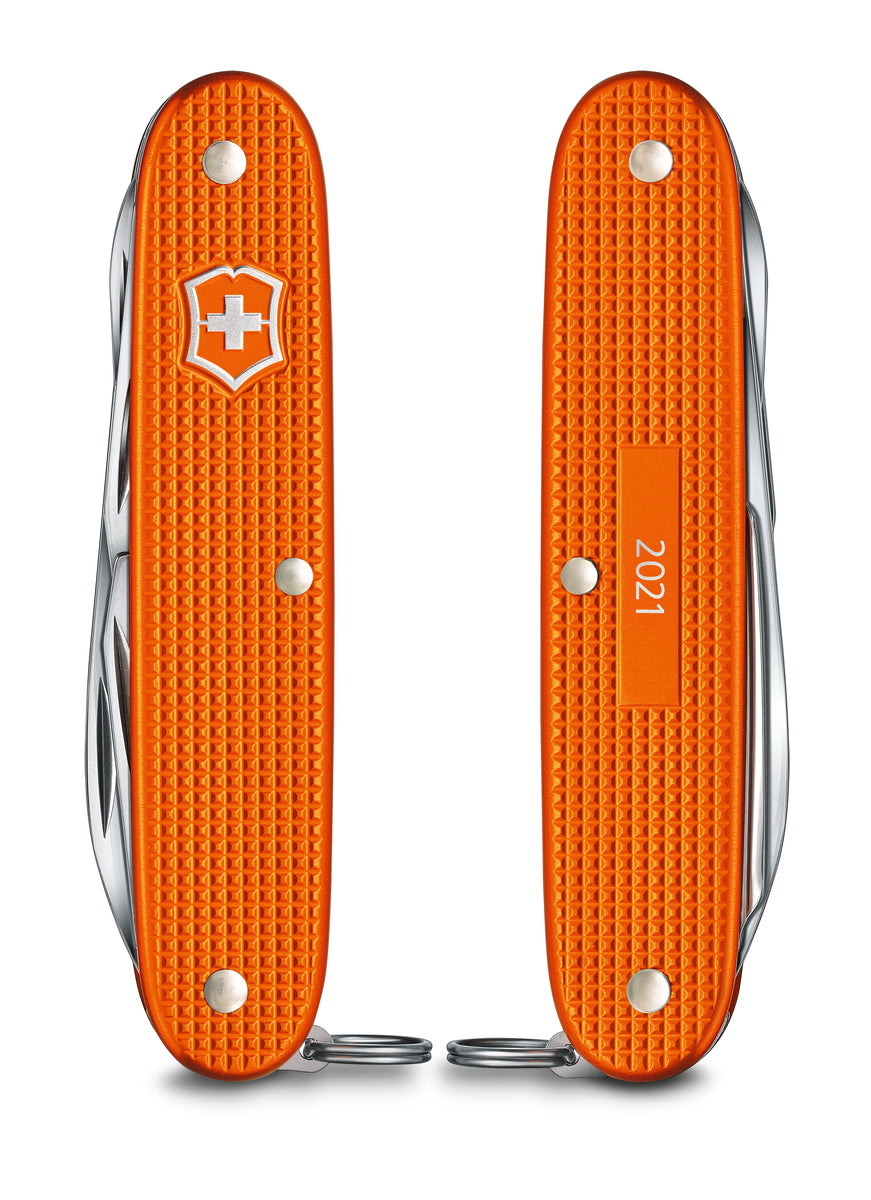 Victorinox Swiss Army Knife - Pioneer X Alox - Tiger Orange - Limited ...