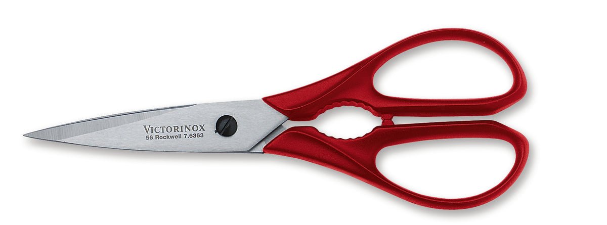Victorinox Kitchen Shears - Red Handles - 20cm (8") – Ware Bros Cutlery